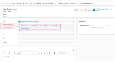 Step By Step Guide Dynamically Display Recipient Email Addresses In Dynamics 365 Emails