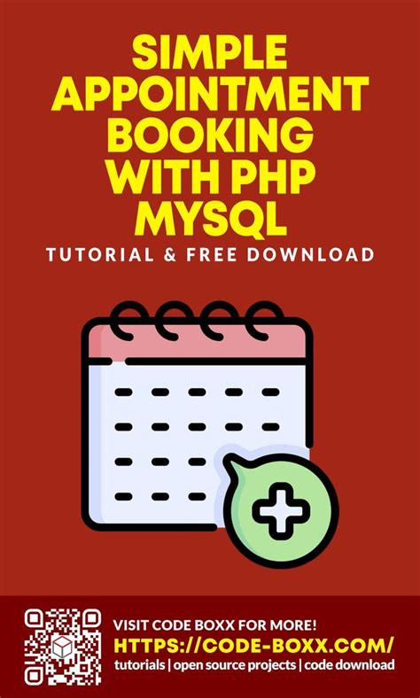 Simple Appointment Booking With Php Mysql Free Download Artofit