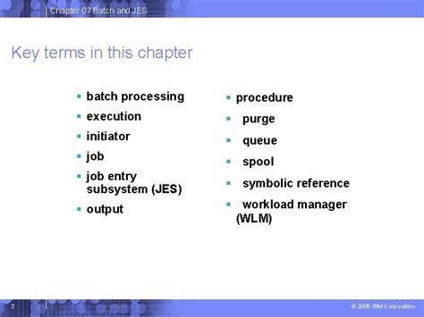 Introduction To ZOS Basics Chapter 7 Batch Processing