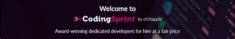 Coding Sprint By Chilliapple Linkedin