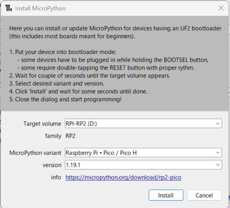 MicroPython的午睡 Thonny IDE インストール デバイスビジネス開拓団