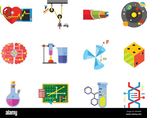 School Subject Set Stock Vector Image And Art Alamy