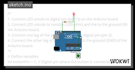 Lampu Led With Button Zhiland Islami Pasha Copy Wokwi Esp32 Stm32