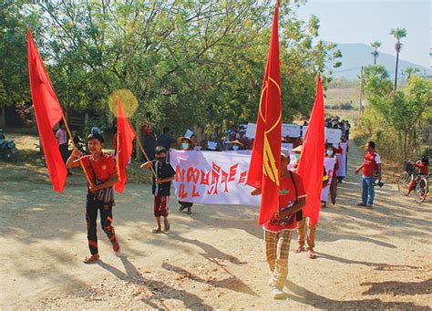 လူထုရဲ့တော်လှန်ခရီးကြမ်း ရဲဝံ့စွာလျှောက်လှမ်းမှုနဲ့အတူ ၃ နှစ်ပြည့် ရ