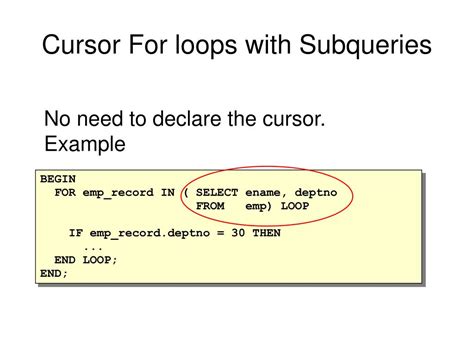 Ppt Explicit Cursors Powerpoint Presentation Free Download Id1776514