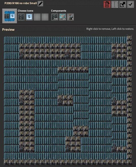 Tileable Space Efficient Solar Powerplant Rfactorio