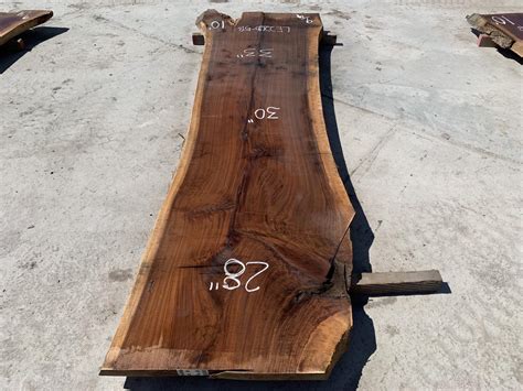 Live Edge Walnut Slab Le2268 5b 94 10 Irion Lumber Company