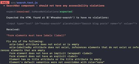 How To Build An Accessible Search Bar Component In React