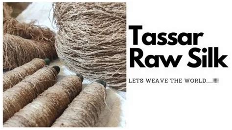 Handspun Tassah Raw Silk At Rs 70 Raw Silk Fabric Id 25430835088