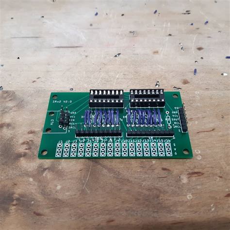 Aranacorp Custom 74hc595 Breakout Board To Control Up To
