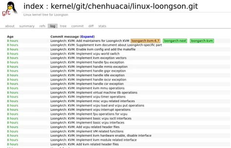 Loongson Preparing Loongarch Kvm Virtualization For Linux 67 Phoronix