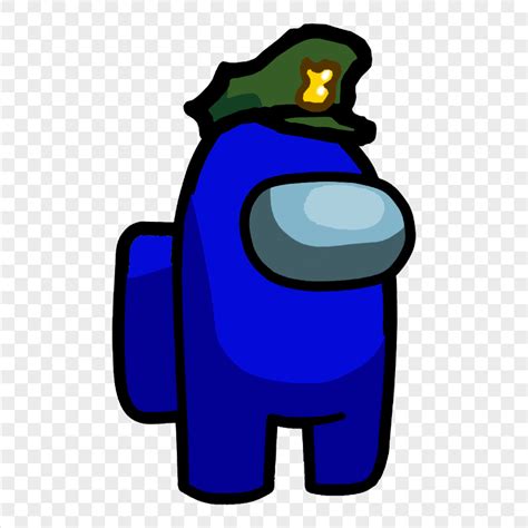 Hd Black Among Us Character Wear Military Hat Png Citypng
