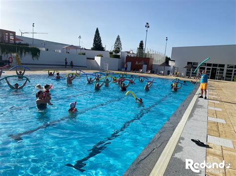 Aulas De Hidroginástica Gratuitas Nas Piscinas Municipais De Redondo