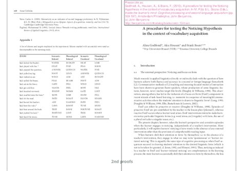 Pdf A Procedure For Testing The Noticing Hypothesis In The Context Of