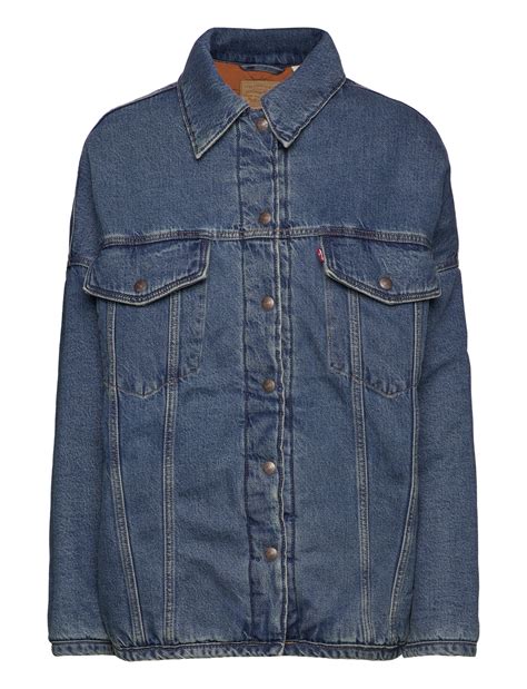 levi´s women fly trucker z7904 medium indig 84 € buy denim jackets