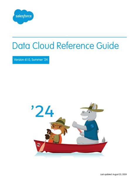 data cloud reference guide summer 2024 api version 61 0 pdf cloud computing computing