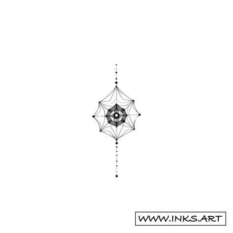 Tattoo Design Fourth Dimensional Tesseract In Geometry Style Minimalist