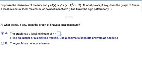 Solved Suppose That The Second Derivative Of The Function Y Chegg
