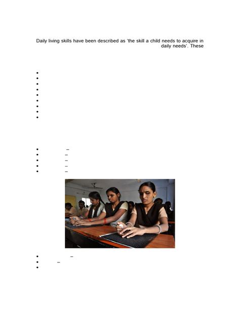 Adl Pdf Hygiene Visual Impairment