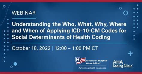 Aha Central Office Aha Coding Clinic On Linkedin Medicalcoding Icd10 Sdoh