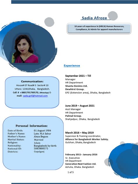 Sadia Afroz Hrca 2023 2 Pdf Recruitment Human Resources