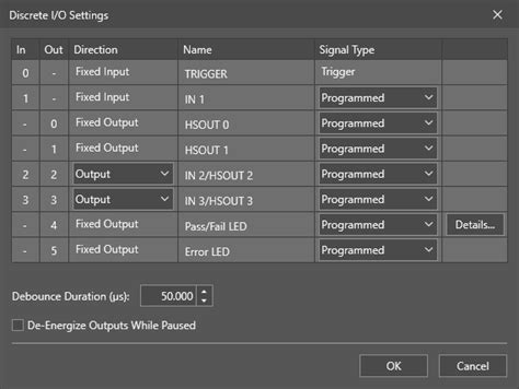 Configure Discrete Output Details