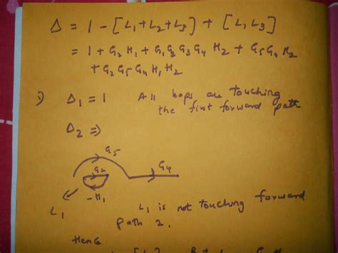 Signals And Systems Mason S Gain Formula Example