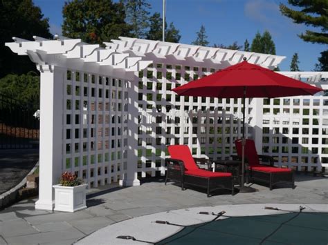 Fiberglass Lattice Panels By Baldwin Pergolas