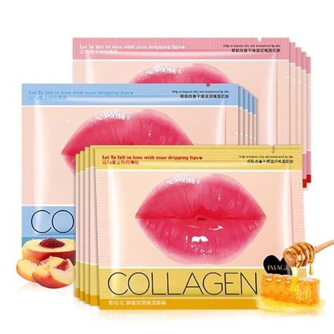 Images Moisturizing Lip Mask Collagen Milkhoneypeachcherry