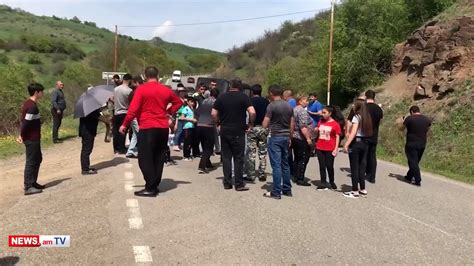 Բնակիչները կրկին փակել են Կիրանց Ոսկեպար ճանապարհը Youtube