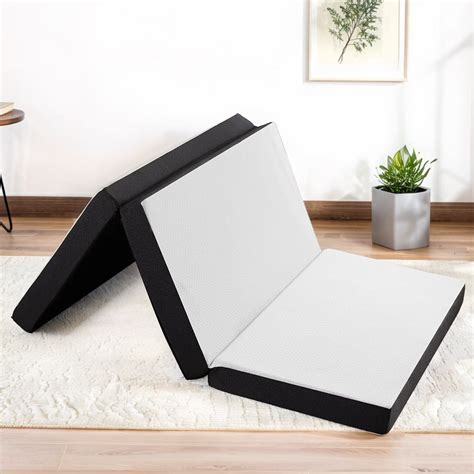 Alwyn Home Colligan Medium 4 Infused Tri Fold Memory Foam Folding