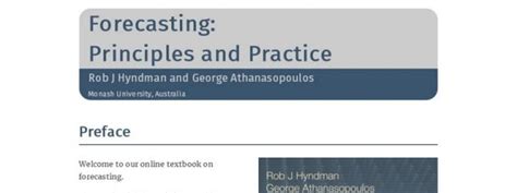 Forecasting Principles And Practice 2nd Edition