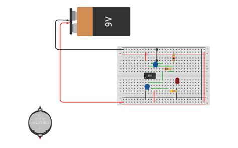 Circuit Design Led Blinker Tinkercad