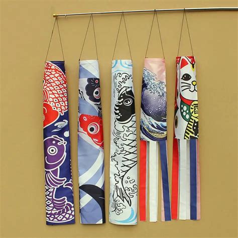 Japanese Carp Windsock — Cloverbliss Co Unique Ts And Gadgets