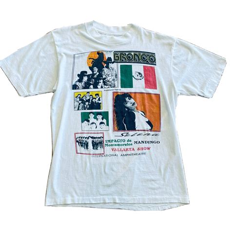 Rare Vtg Vintage S Selena Quintanilla Bronco Tour S Gem