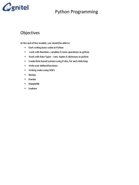 Python Introduction Pdf Python Programming Language Parameter