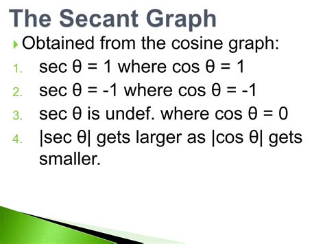 7 5 The Other Trig Functions Ppt