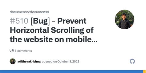 Bug Prevent Horizontal Scrolling Of The Website On Mobile Views · Issue 510 · Documenso