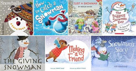 21 Cute Snowman Books For Preschoolers