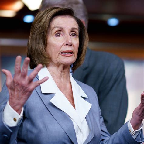 Download Nancy Pelosi In Blue Clothing Wallpaper Wallpapers Com