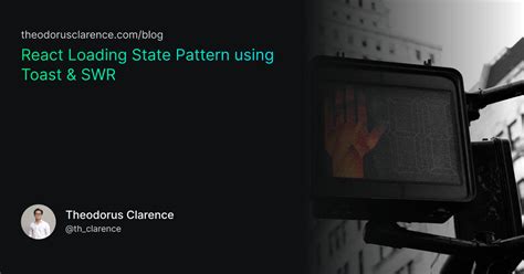 Rabal React Loading State Pattern Using Toast And Swr