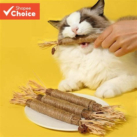 3p Ack Cat Grass Chewing Toy Used For Cat Tooth Cleaning Incre Asing