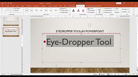 How To Use Eyedropper Tool In Powerpoint Computertips Powerpoint