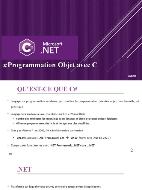 poo c 1 pdf c langage de programmation programmation informatique