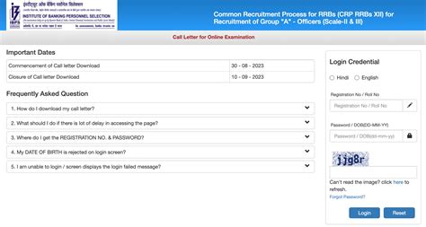 Ibps Rrb Officer Scale 2 And 3 Admit Card 2023 Out Download Link