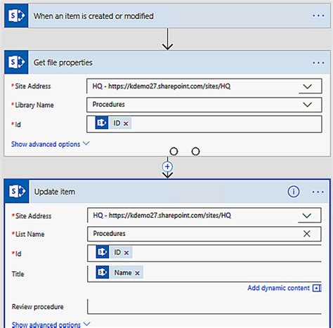 Flow That Updates Library Titles A Power Automate Tutorial By Peter