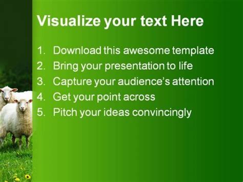 Sheep In Field Animals Powerpoint Templates And Powerpoint Backgrounds 0611 Sheep In Field Animals Powerpoint Templates And Powerpoint Backgrounds 0611