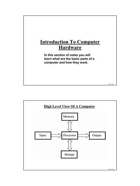 Pdf Introduction To Computer Hardwarepagescpscucalgarycanotesacrobatcomputerspdf