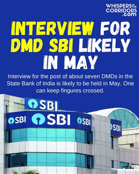 Interview Dmd Sbi Indianbureaucracy India Governmentofindia… Whispers In The Corridors