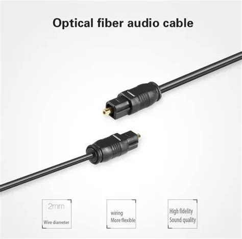 M Male SCM PRO Toslink Digital Optical SPDIF Audio Cable At Rs Piece In Chennai